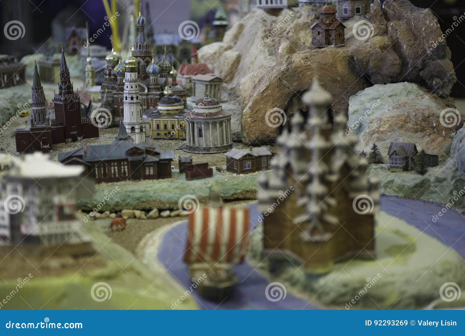 Model Of The Temple On The Temple Mount In Ancient Jerusalem Royalty ...