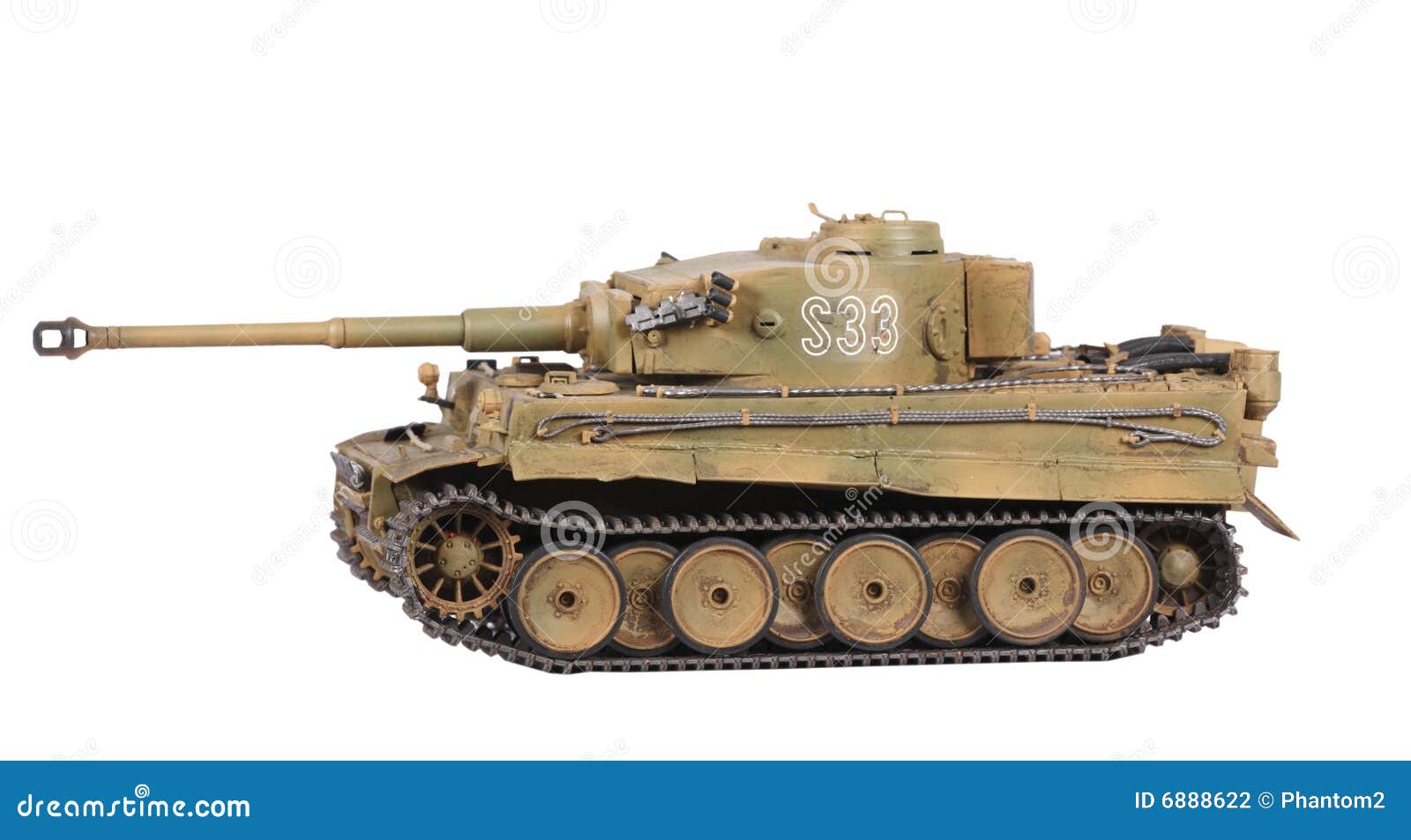 Model Of Tiger Tank Picture. Image: 6888622