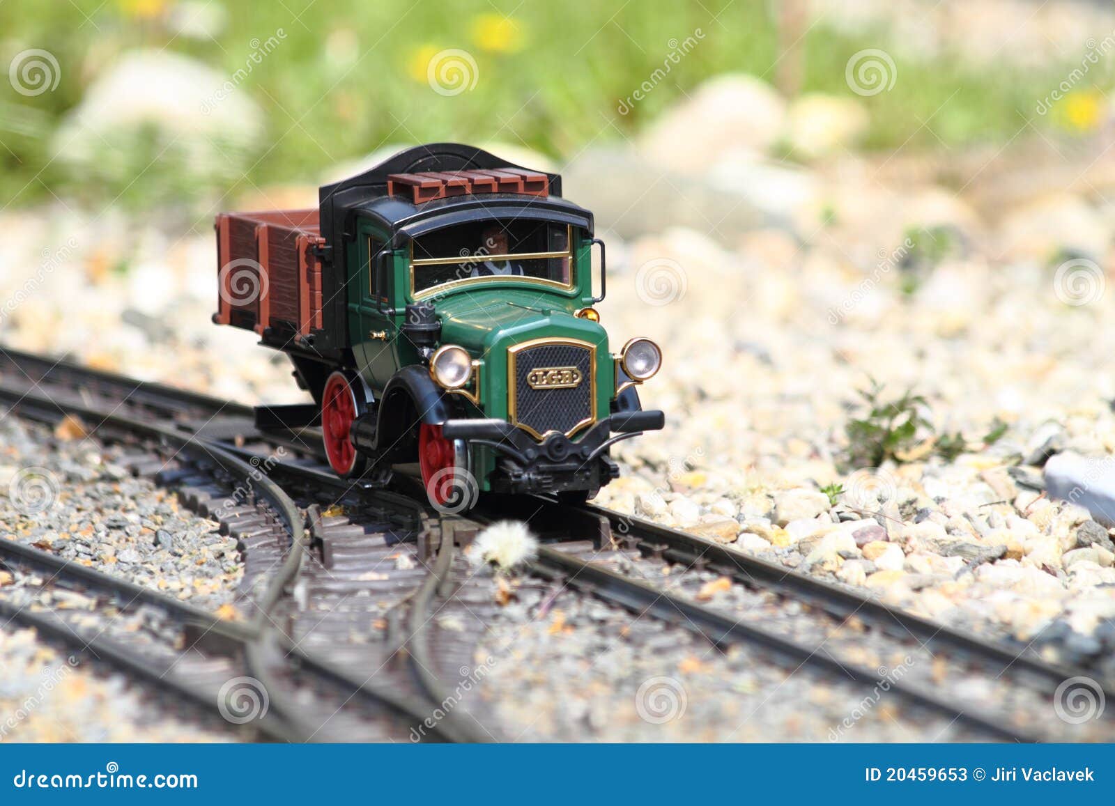 Model of train stock image. Image of entertainment, miniature - 20459653