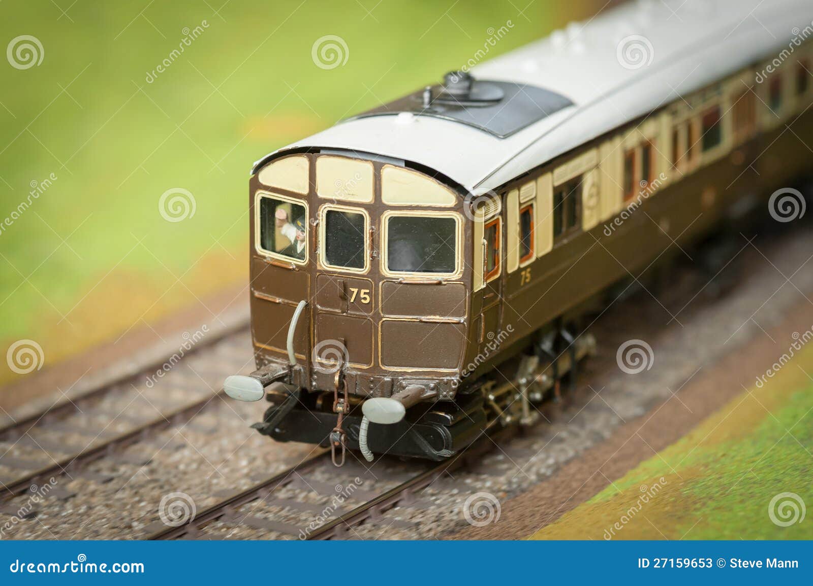 Model train carriage stock image. Image of tramway, transport - 27159653