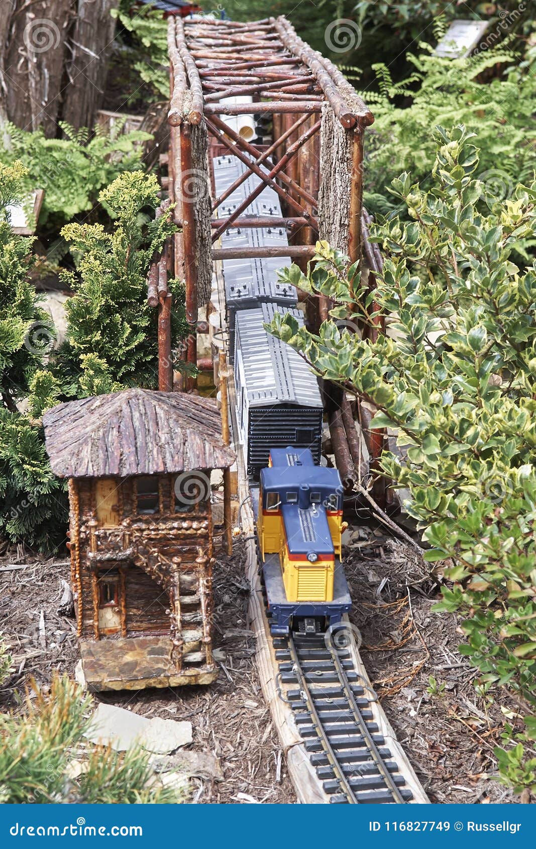 Model Trains on display stock image. Image of display - 116827749