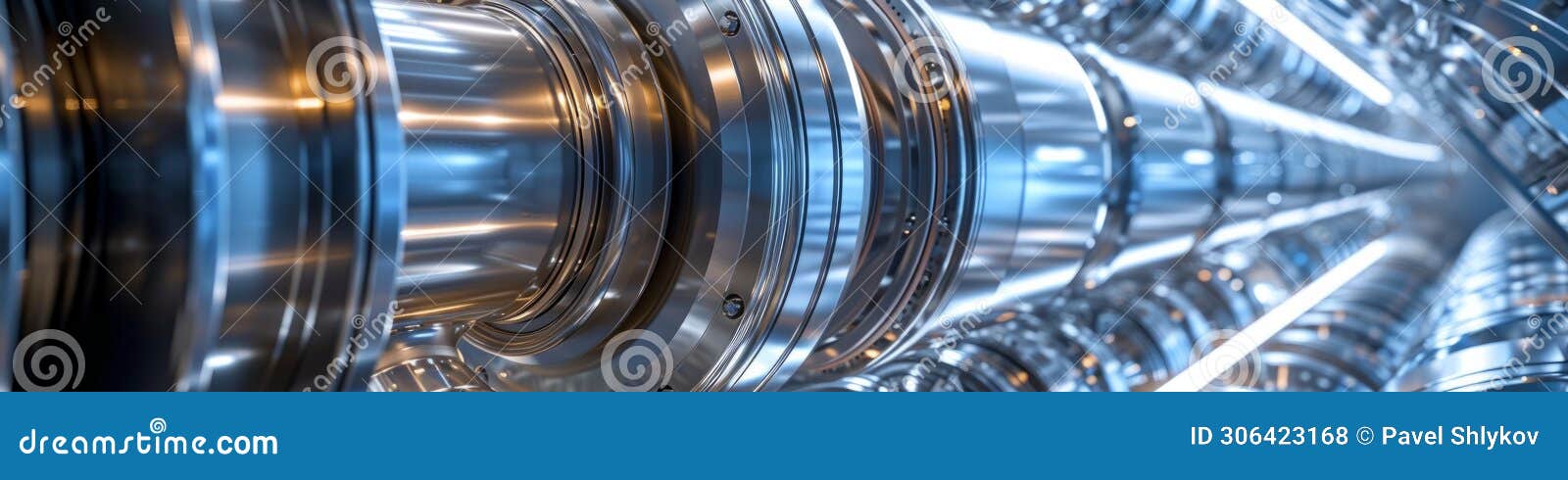 Model of Turbine Engine with Longitudinal Section for Studying ...