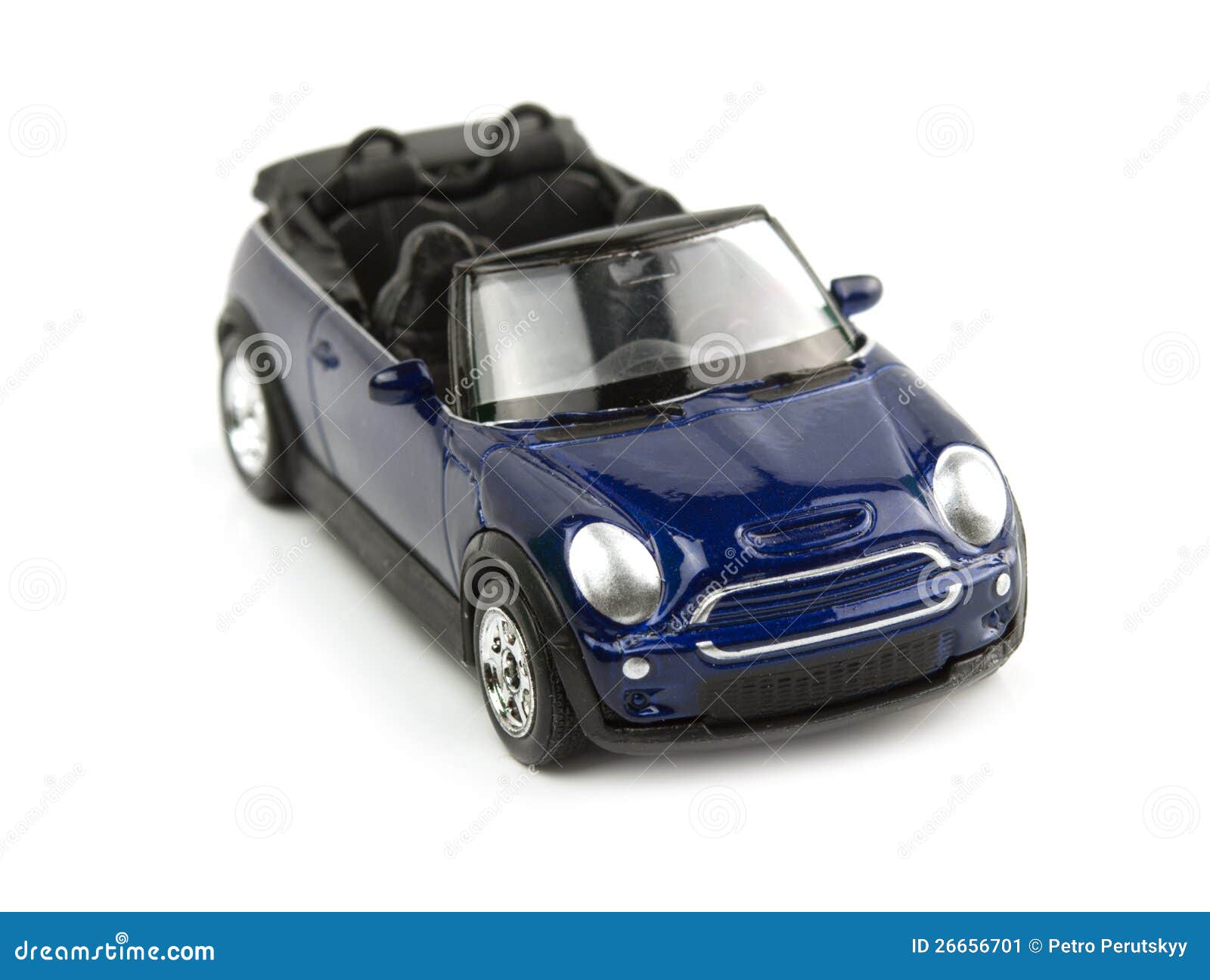 Model van blauwe auto stock afbeelding. Image of sporten - 26656701