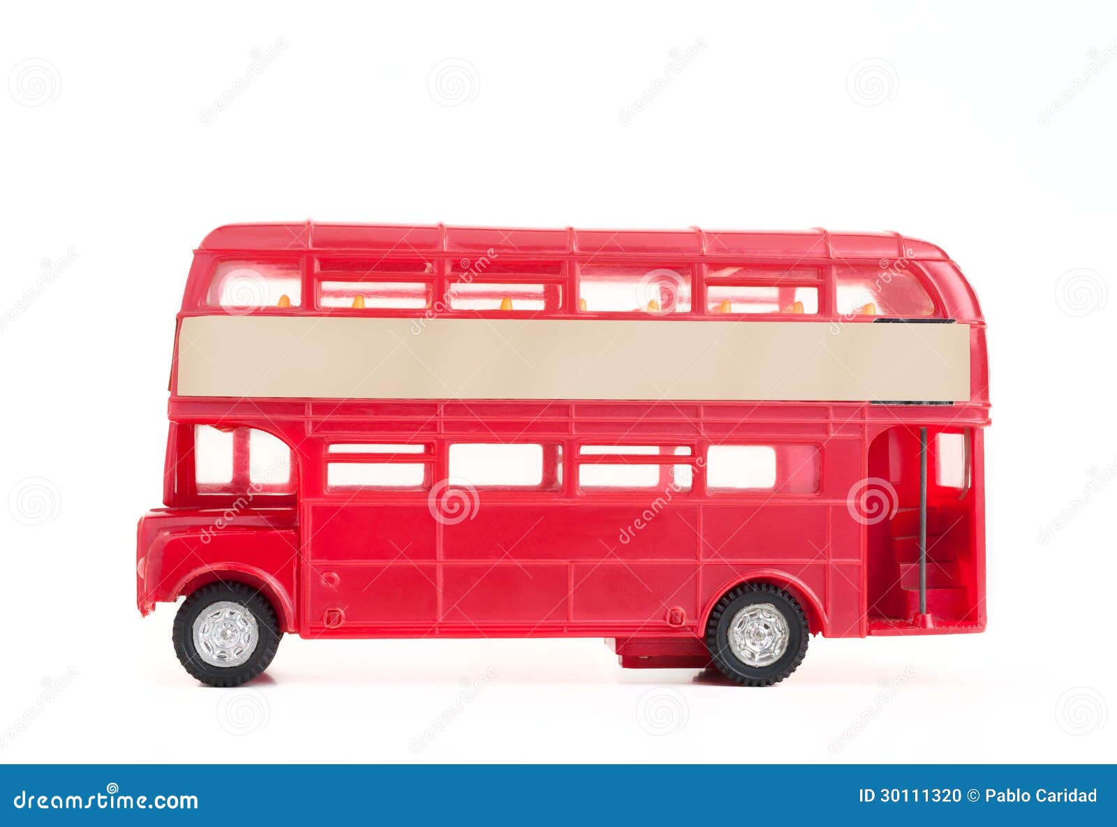 Oude Engelse bus stock foto. Image of verdieping, brits - 30111320
