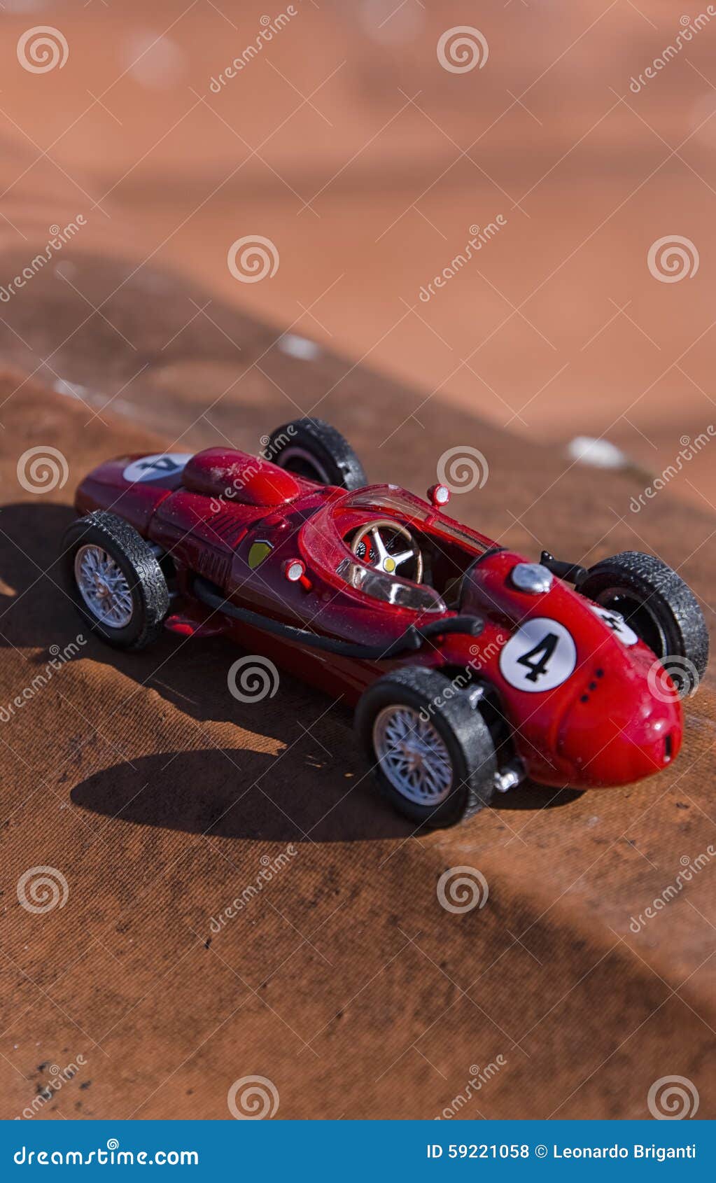 Model of a Vintage Formula One Car Editorial Stock Photo - Image of ...