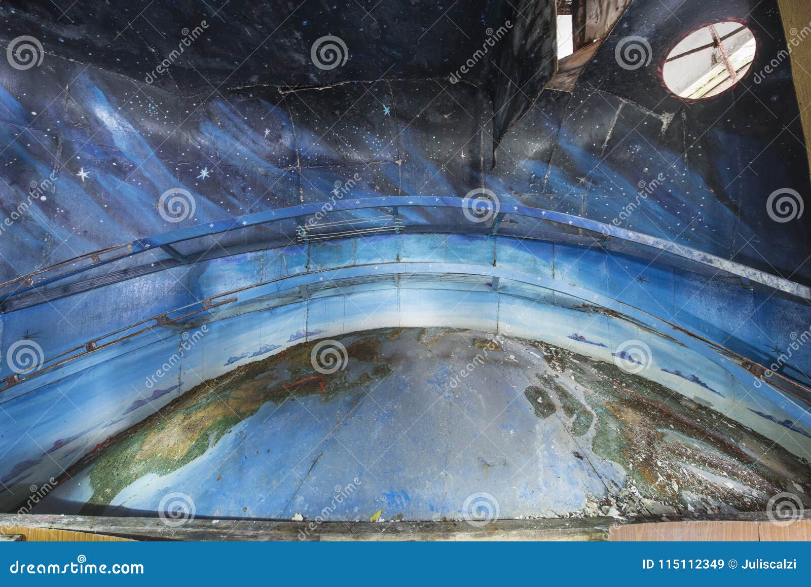 Control Room in Command Center Building of Soviet Duga Radar System in ...