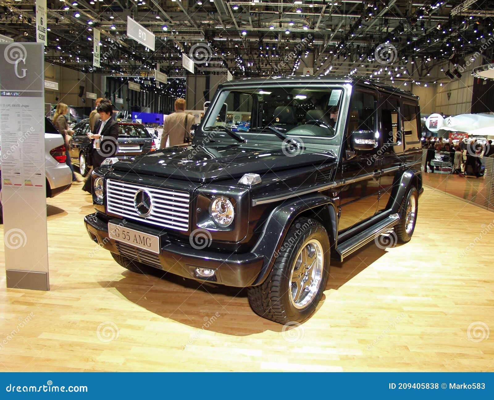 Mercedes Benz G 55 AMG Kompressor Editorial Stock Photo - Image of ...