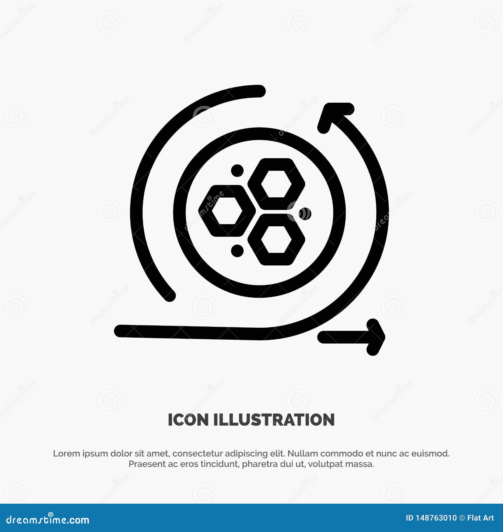 Modeling, Api, Modeling, Science Line Icon Vector Stock Vector - Illustration of anatomy ...