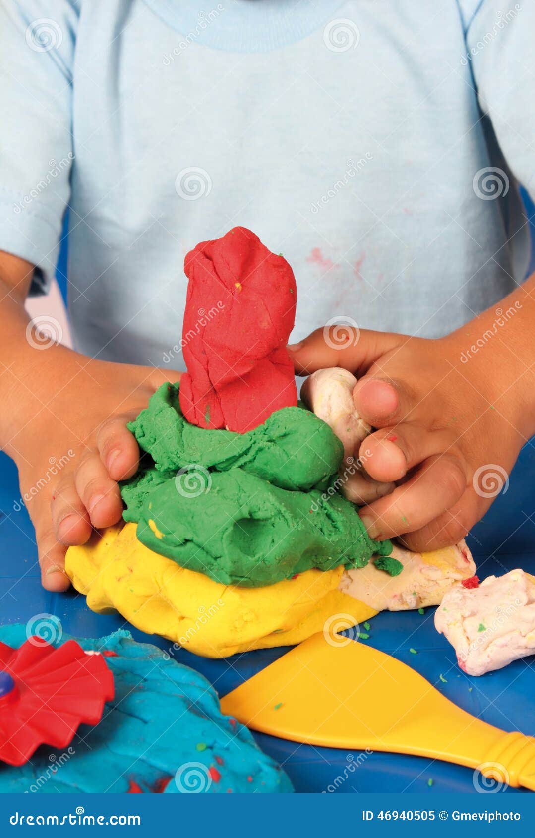 Modeling clay stock image. Image of education, activity - 46940505