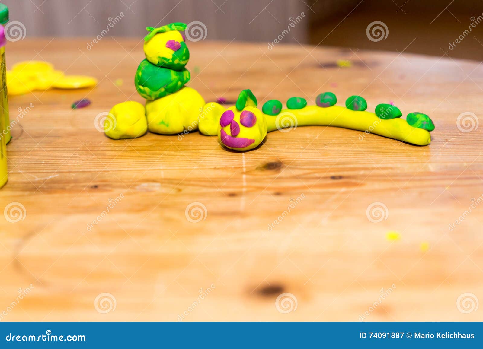 Modeling dough stock image. Image of handicrafts, dough - 74091887