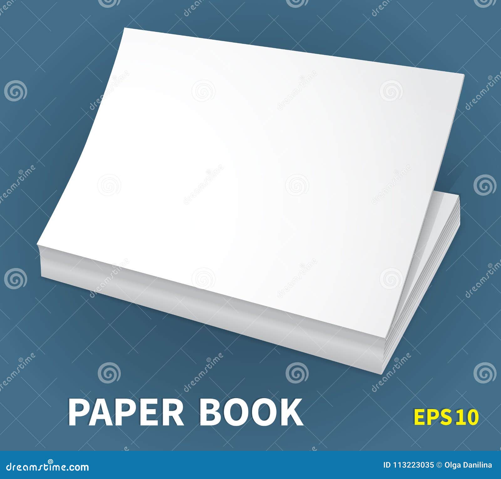 Modeller Av Papper Books-12 Vektor Illustrationer - Illustration av ...