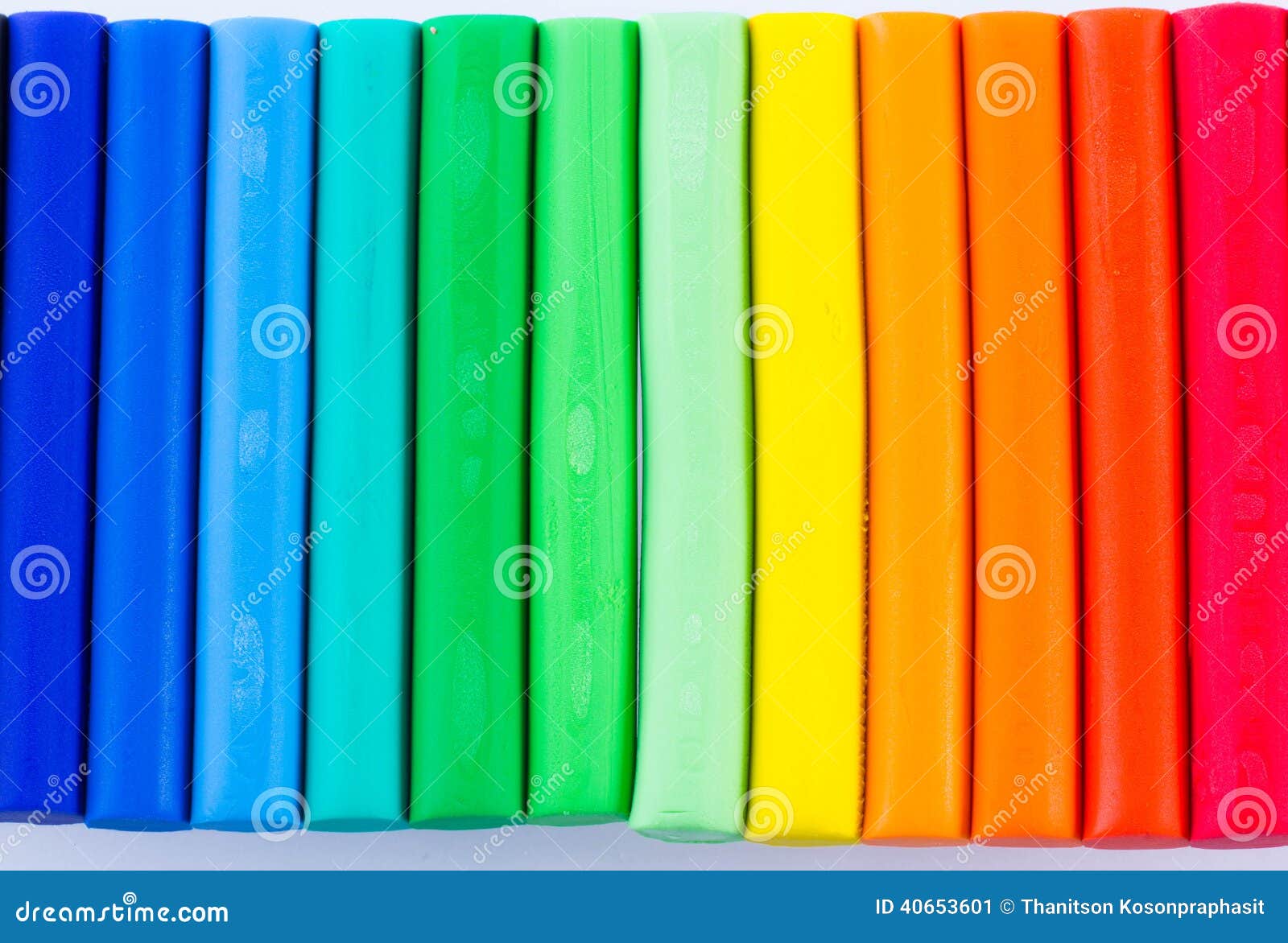 Modelling clay stock image. Image of stick, modellig - 40653601