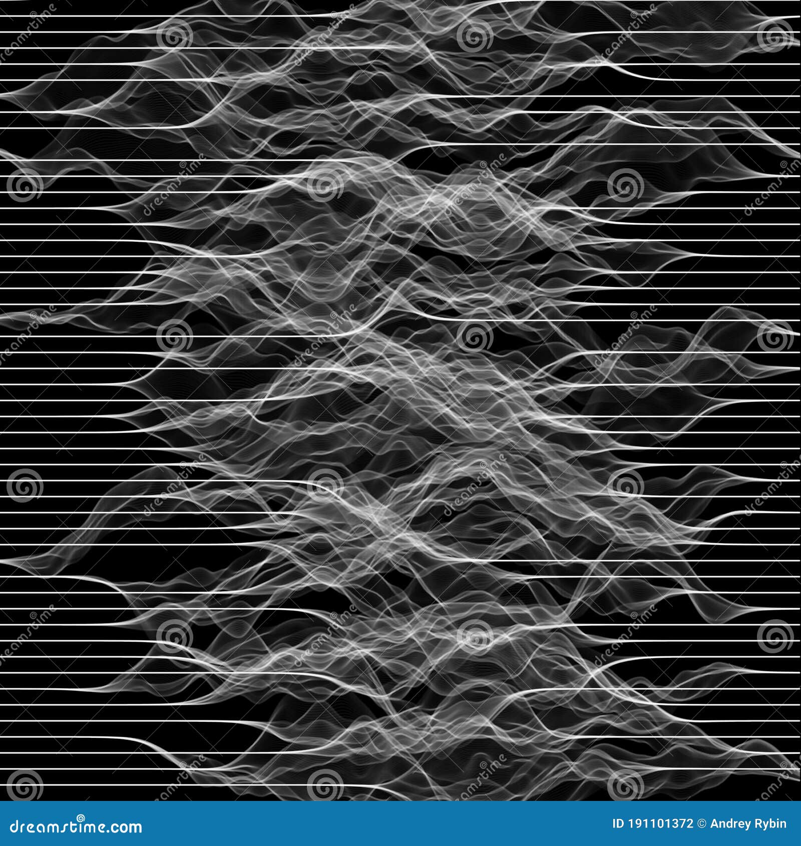 Modelling of Signal. Vector Illustration for Technology or Electronic ...