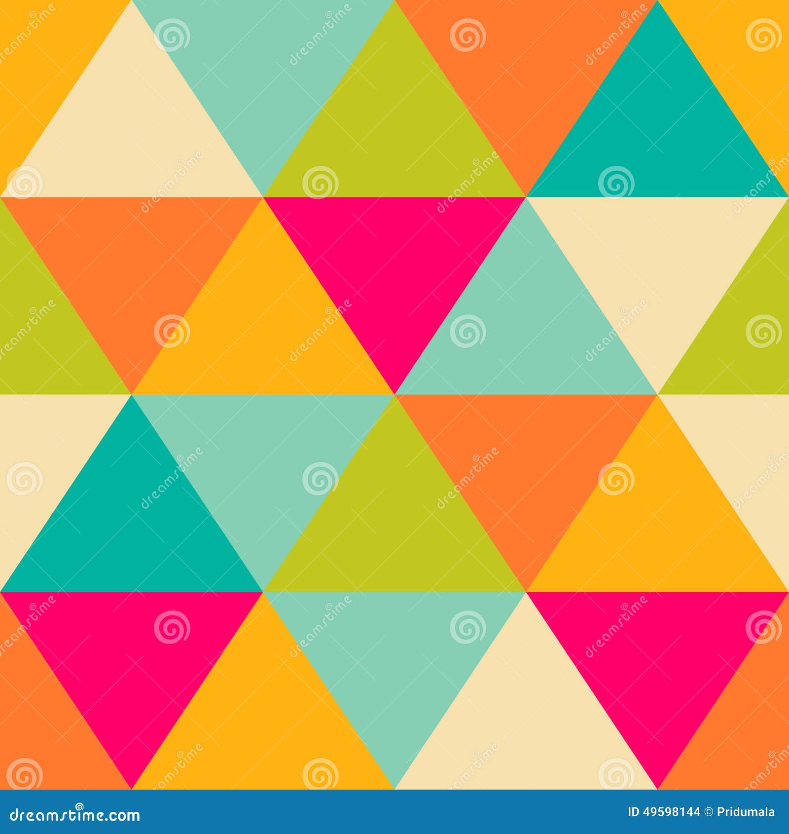 Modello Delle Forme Geometriche Triangoli Texture Con Flusso Di Spec ...