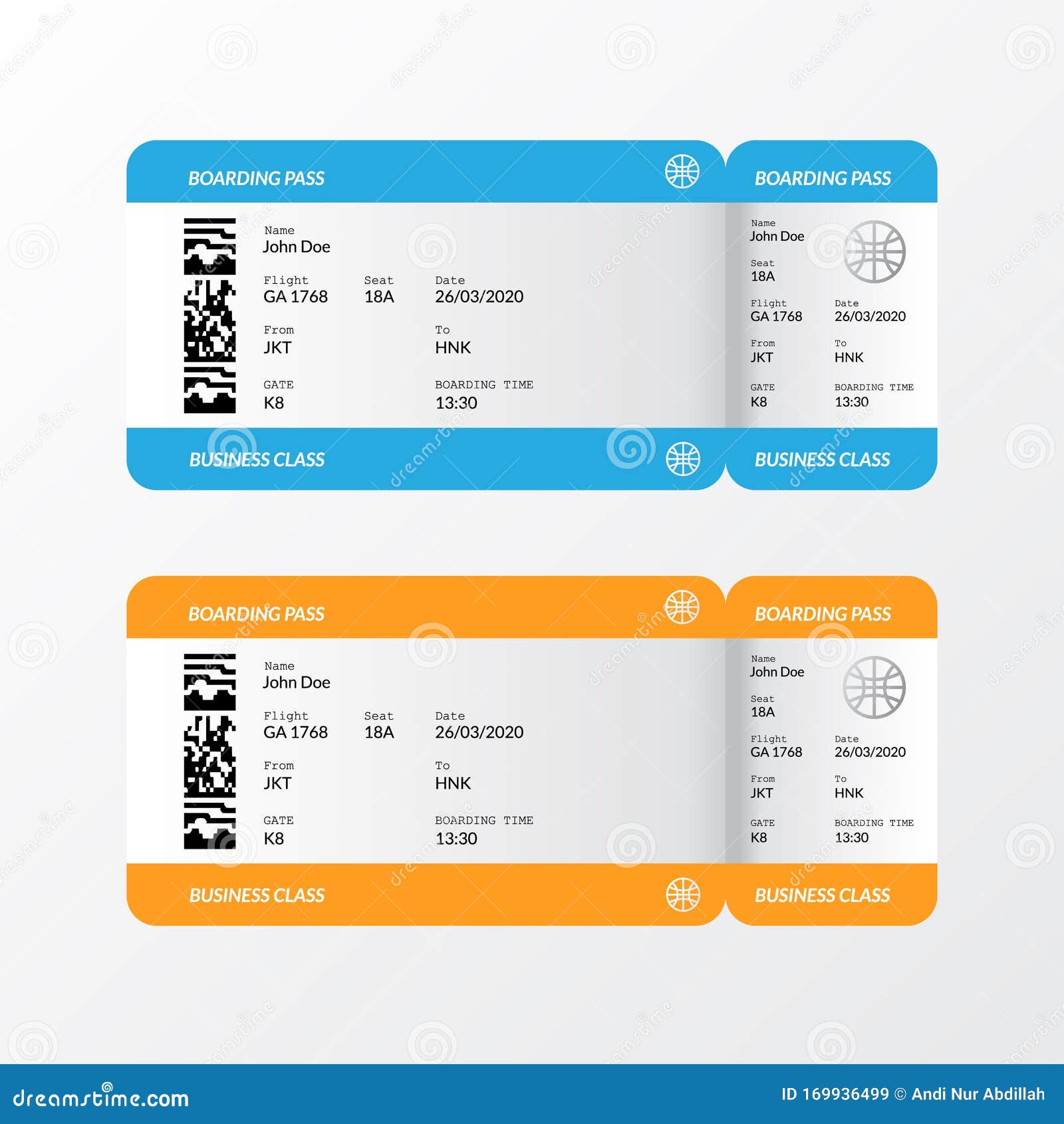 Modello Di Layout Del Biglietto Aereo Del Lasciapassare Per Viaggi ... Modello Di Layout Del Biglietto Aereo Del Lasciapassare Per Viaggi ...