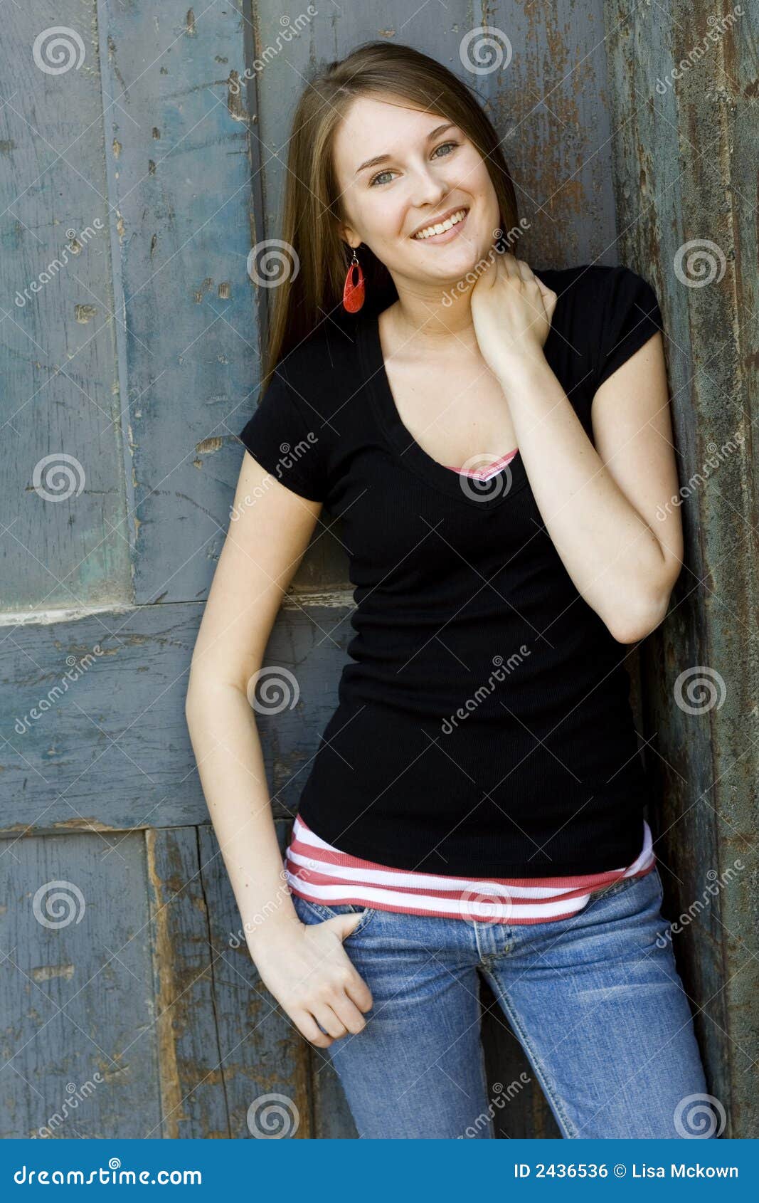 Modello di modo teenager fotografia stock. Immagine di adolescente ...