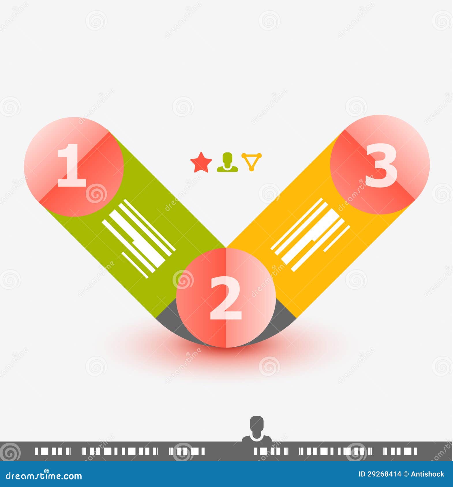 Modello Numerato Di Disegno Dell'insegna Illustrazione Vettoriale ...