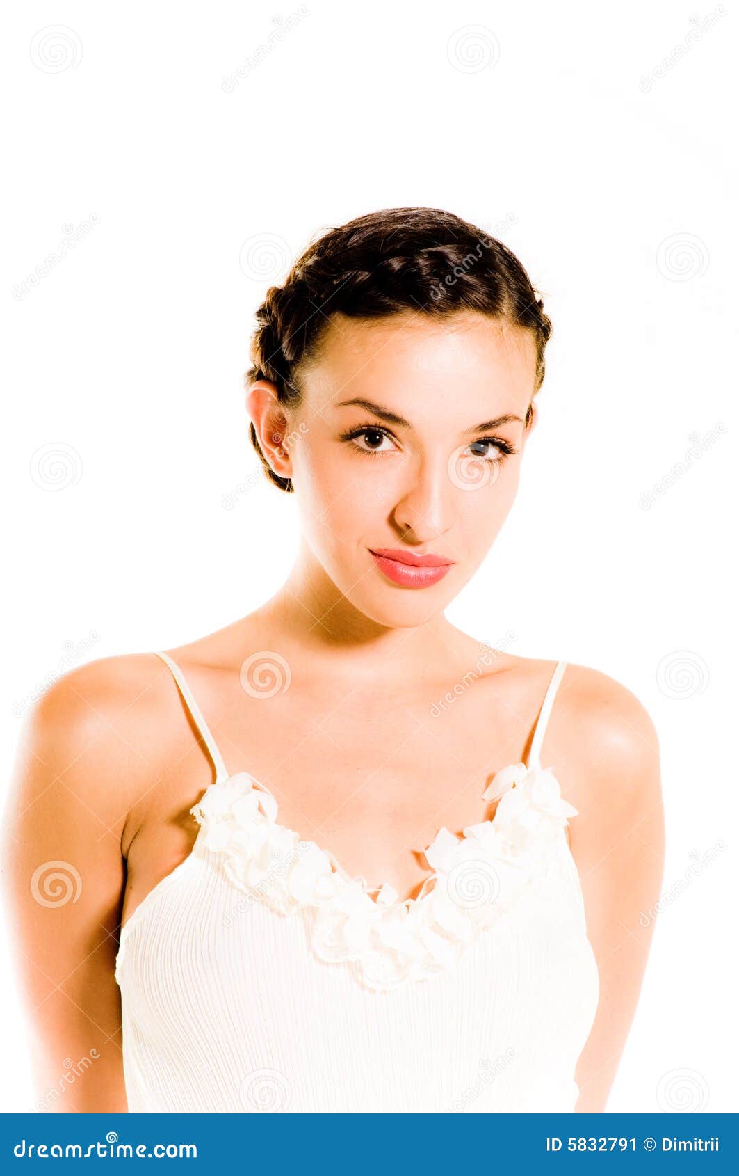 Modelo imagem de stock. Imagem de beleza, fresco, forma - 5832791