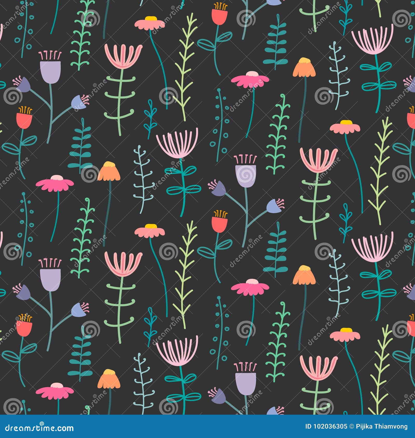 Modelo Con La Flor Preciosa Elegante Ilustración del Vector ...