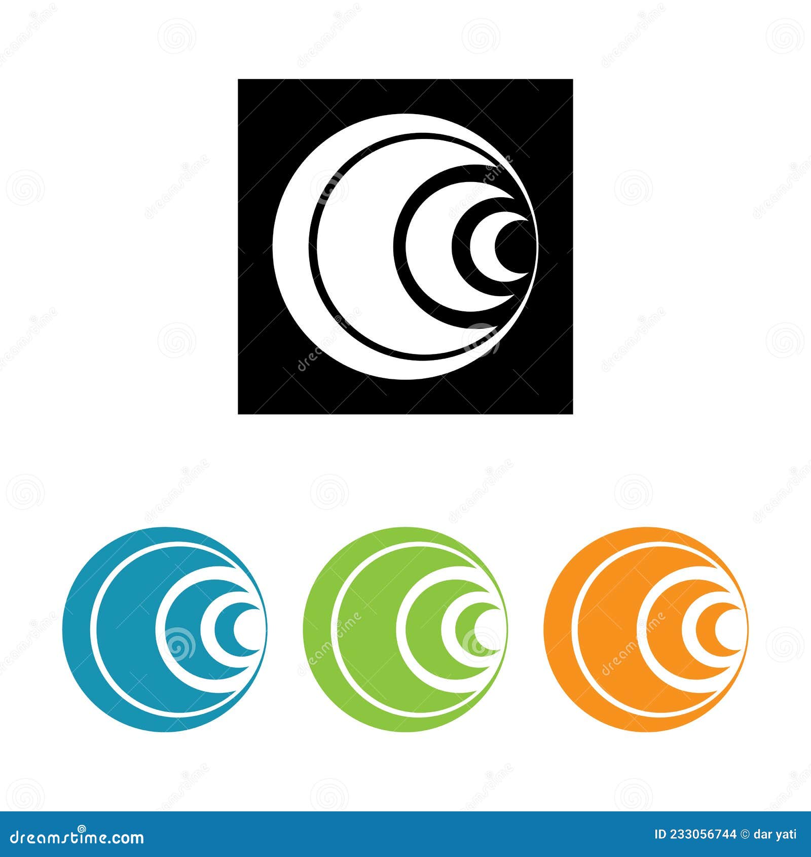 Modelo De Desenho Plano De Vetor Circular Ilustração do Vetor ... Modelo De Desenho Plano De Vetor Circular Ilustração do Vetor ...