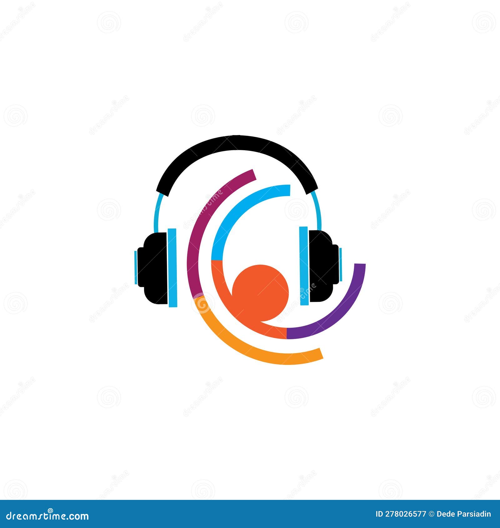 Modelo De Desenho De Vetor De Logotipo Do Call Center Ilustração do ...