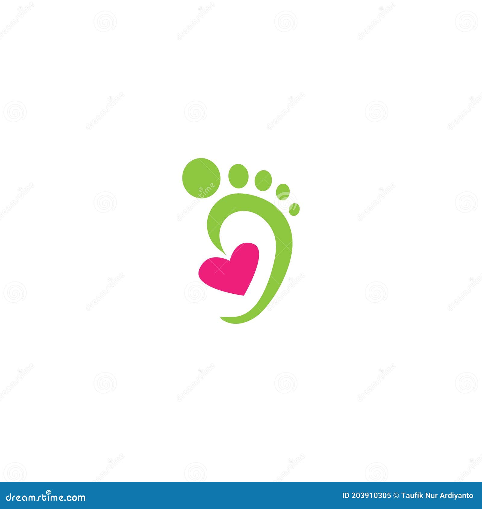 Modelo De Design Do ícone De Logotipo De Passos Ilustração do Vetor ...