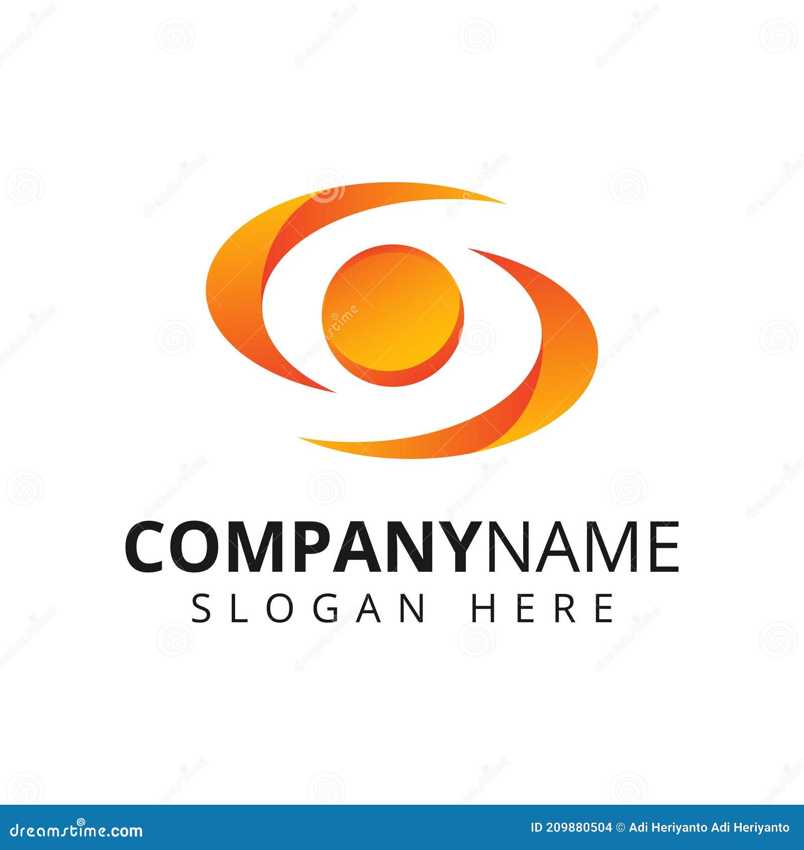 Modelo De Design De Logotipo S Circular Ilustração do Vetor ...