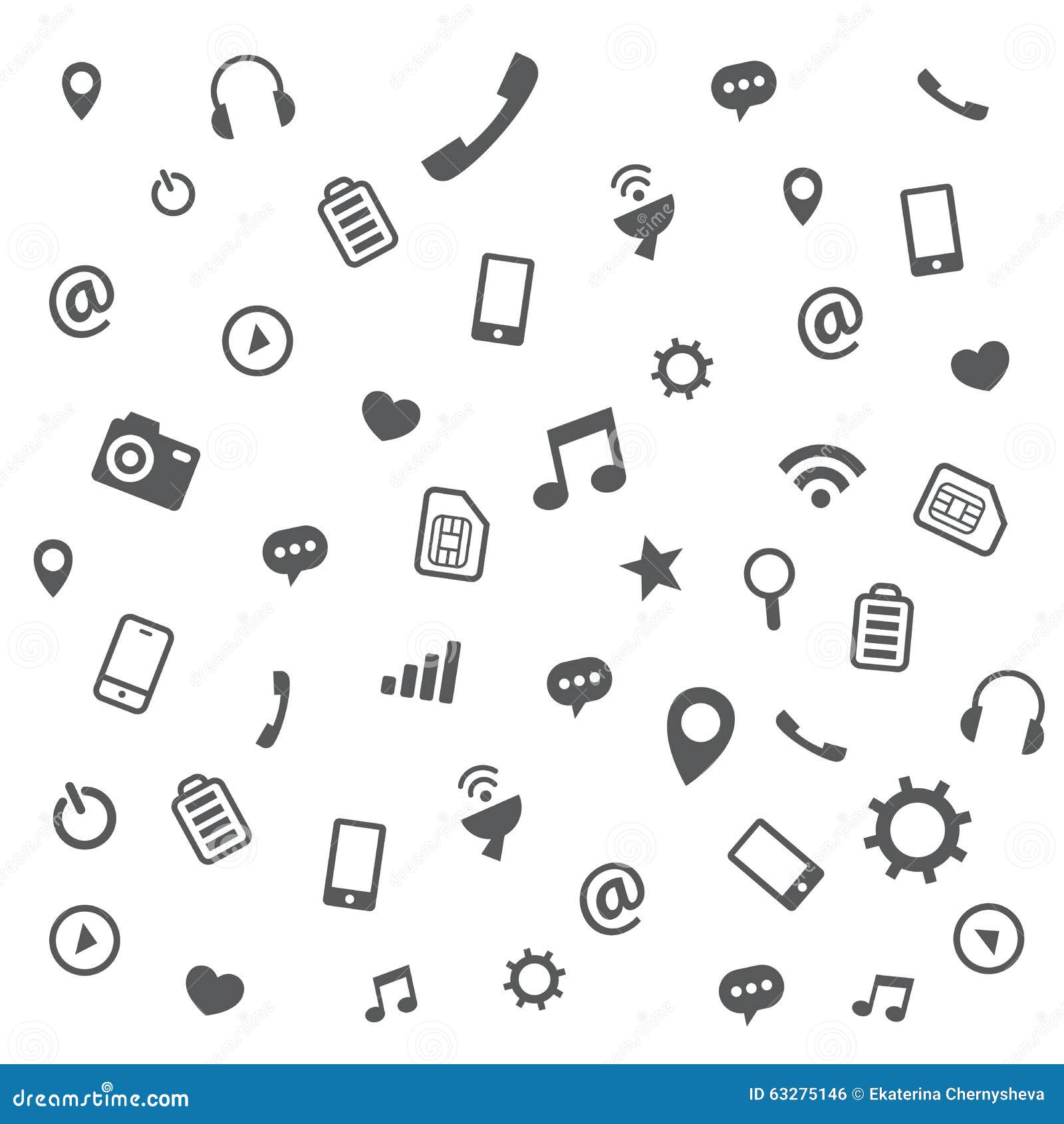 Modelo de diversos iconos ilustración del vector. Ilustración de vuelta ...