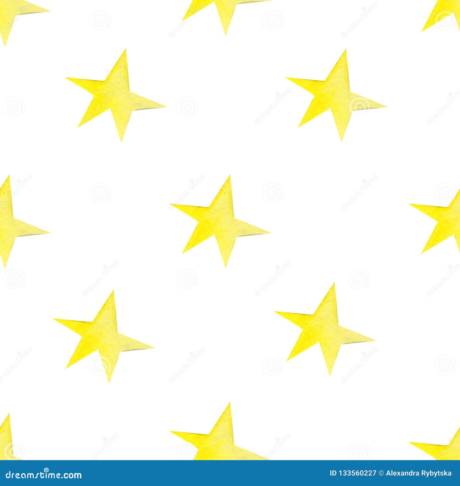 Modelo De Estrella De Seamlesswatercolor Imagen de archivo - Imagen de ...