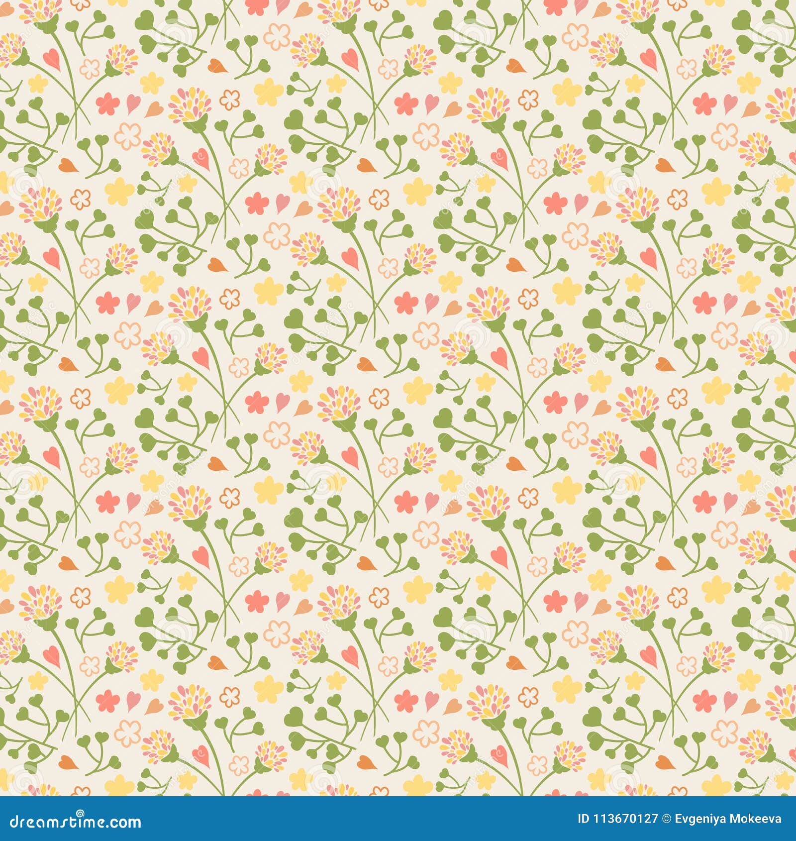 Modelo de flor ilustración del vector. Ilustración de resorte - 113670127