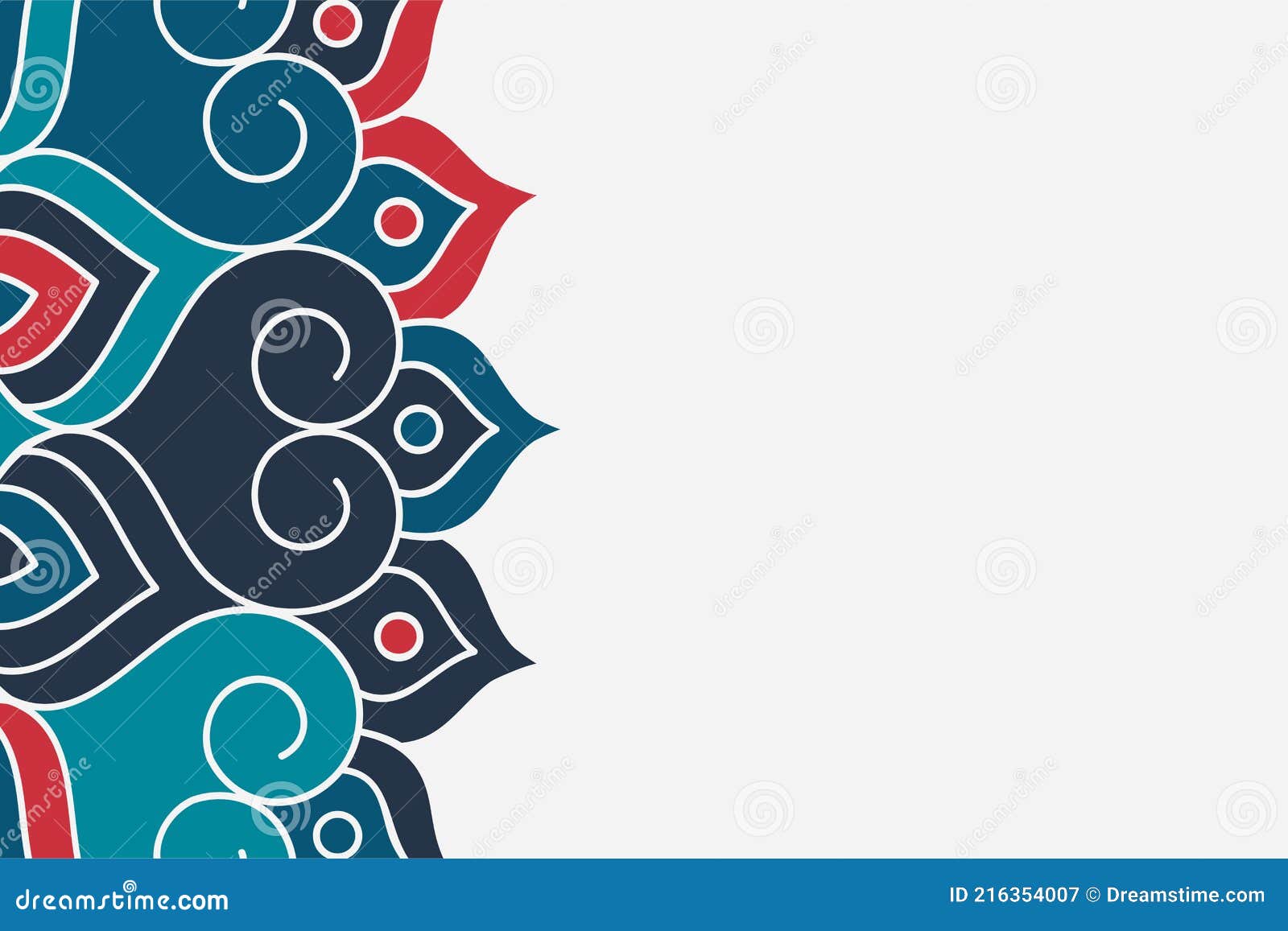 Modelo De Fundo Simples E Decorativo Colorido Ilustração do Vetor ...