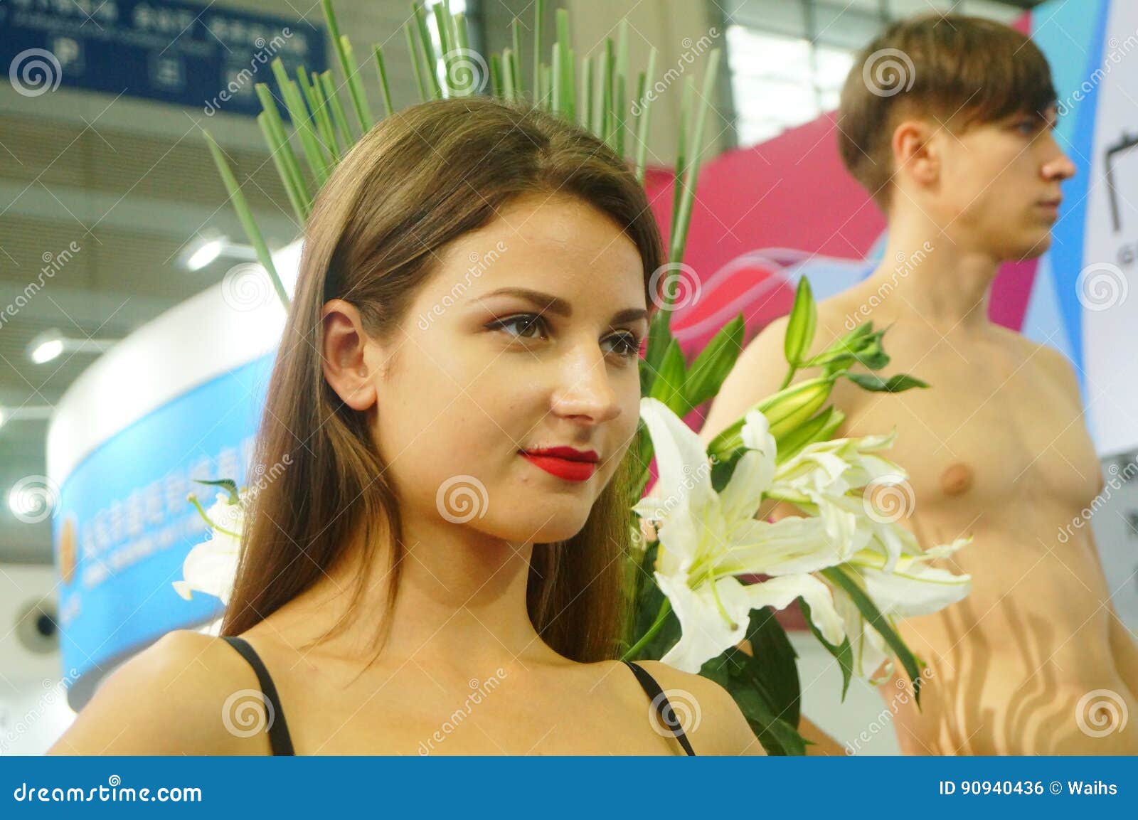 Modelo De La Belleza De La Ropa Interior Foto editorial - Imagen de ...