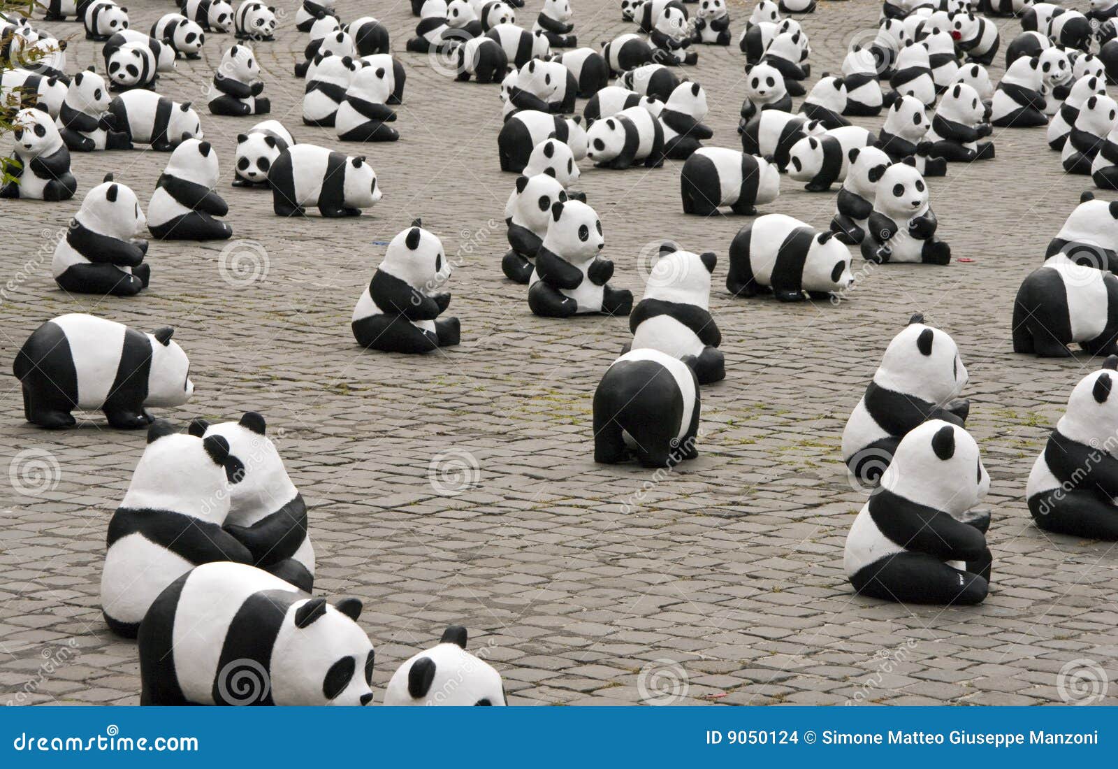 Modelo de la panda imagen de archivo editorial. Imagen de modelo - 9050124