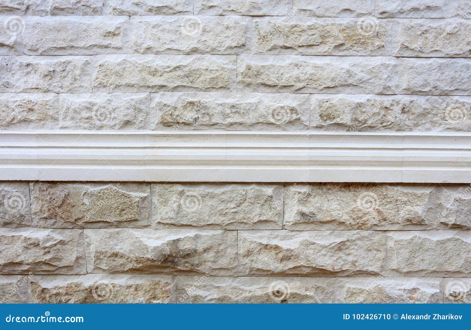 Modelo De La Pared De Ladrillo Moderna Blanca Foto de archivo - Imagen ...