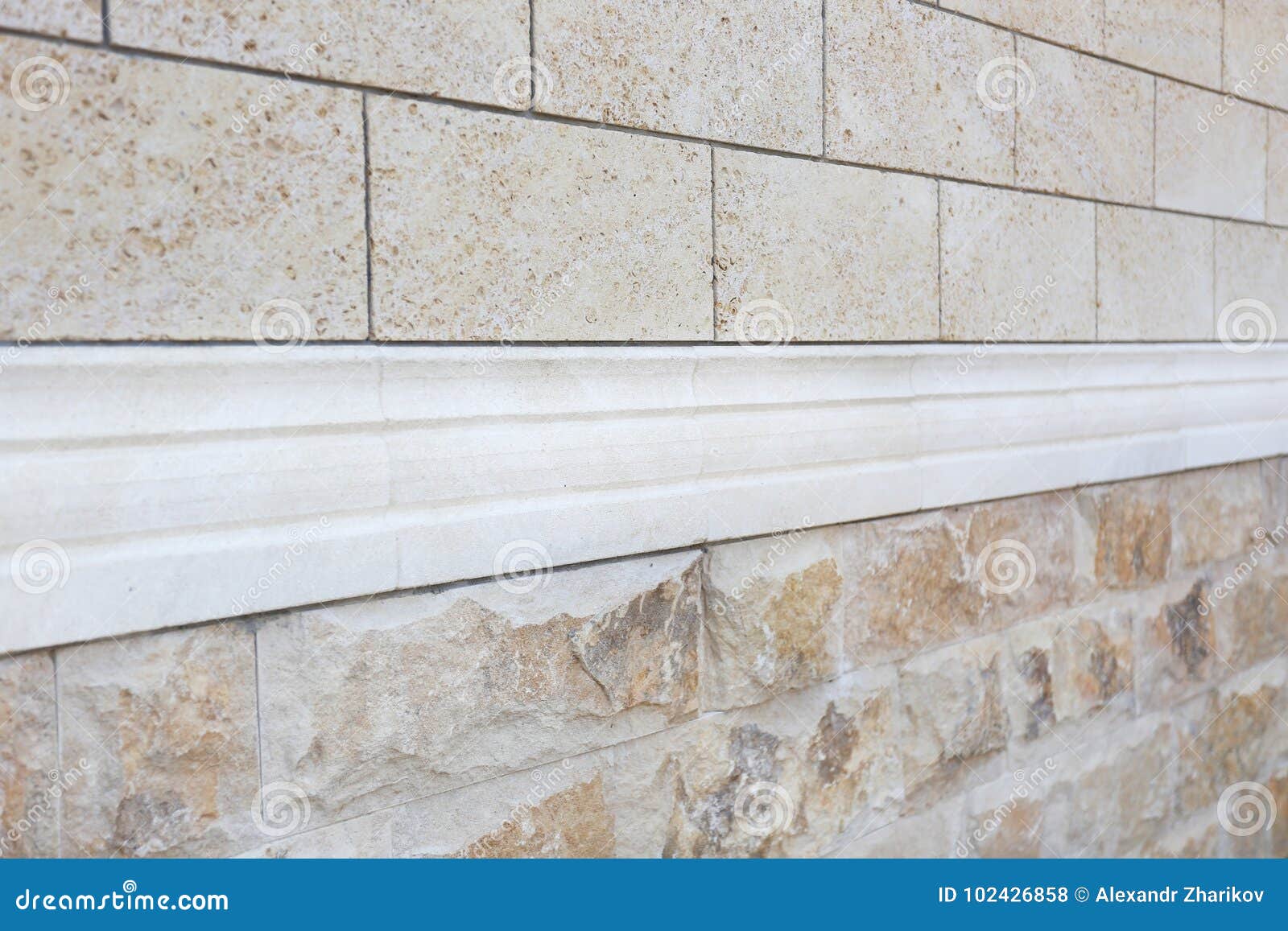 Modelo De La Pared De Ladrillo Moderna Blanca Foto de archivo - Imagen ...