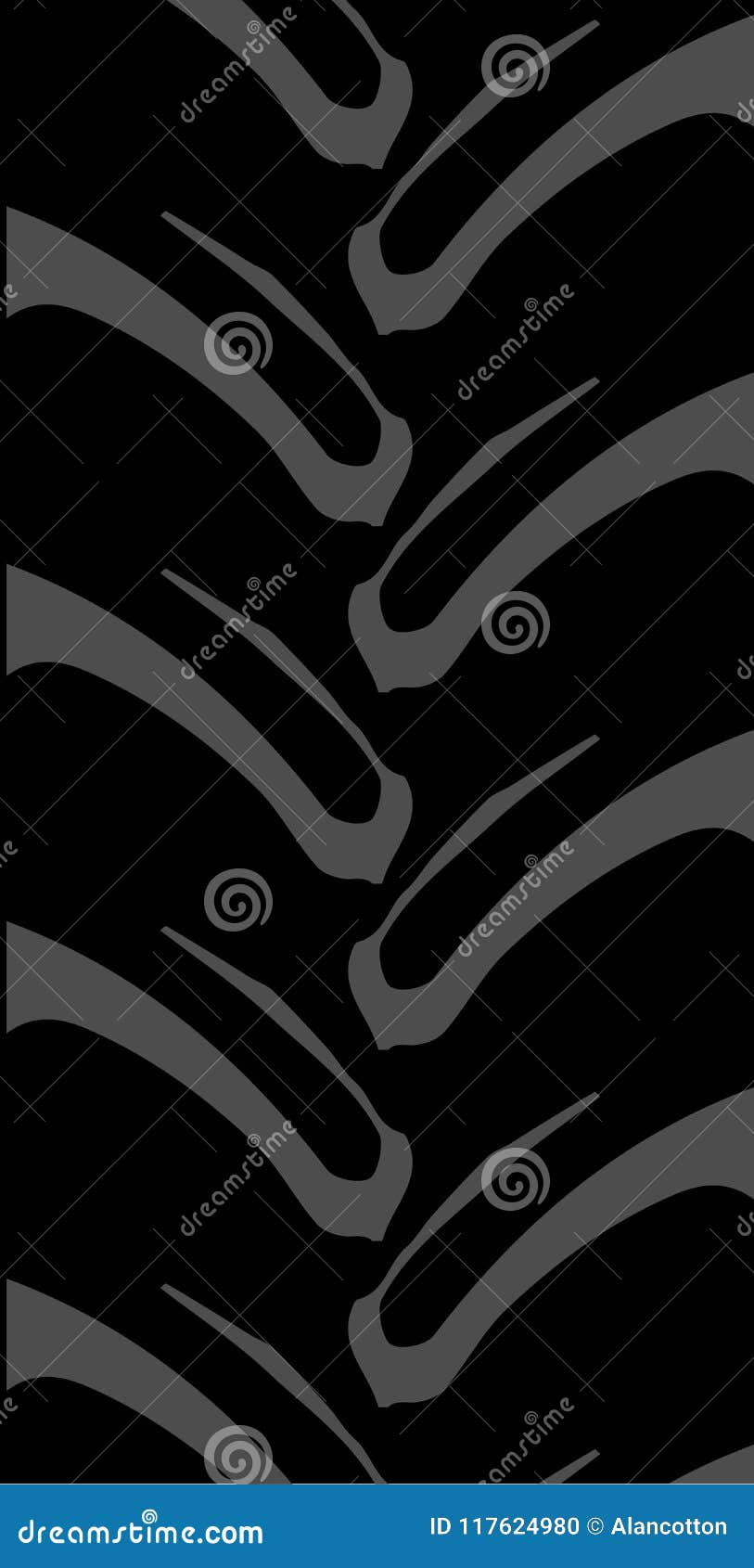 Modelo de la pisada 4x4 ilustración del vector. Ilustración de detalle ...