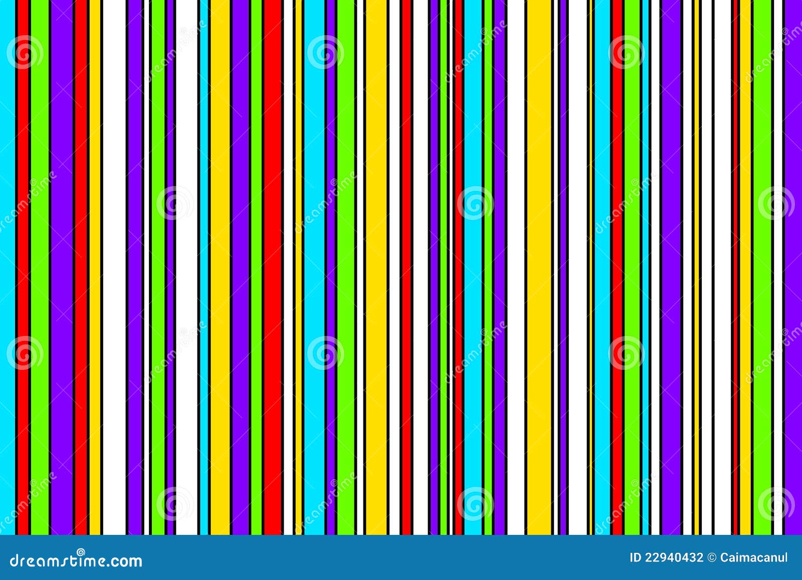 Modelo De La Raya Con Colores Brillantes Stock de ilustración ...