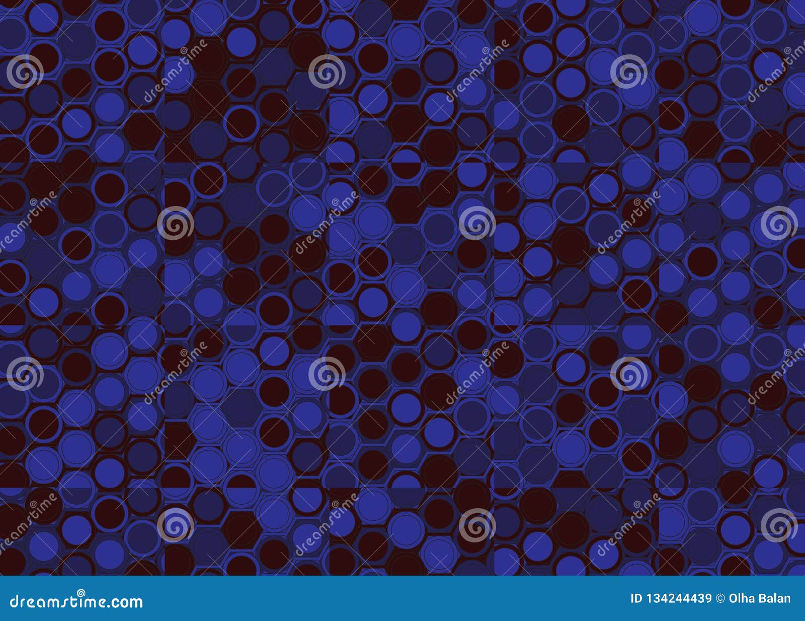 Modelo de la teja del hex. ilustración del vector. Ilustración de ...