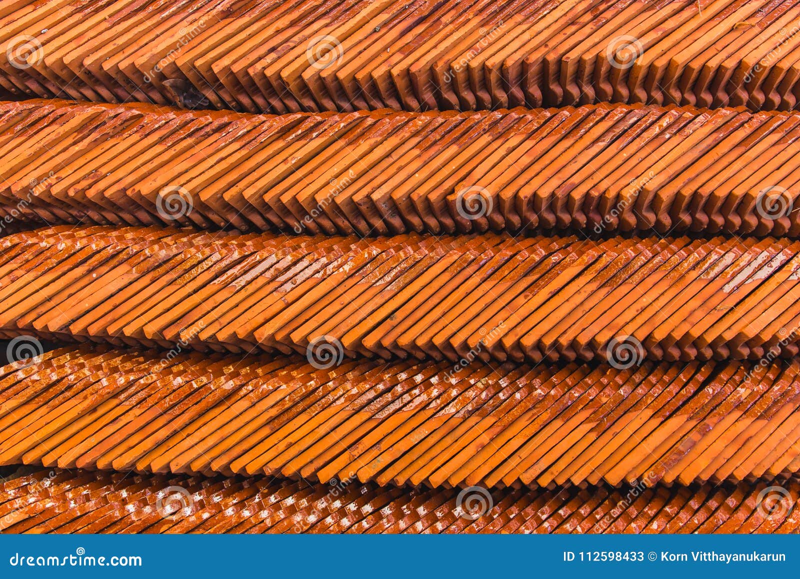 Modelo De La Textura De La Teja De La Loza De Barro Imagen de archivo ...