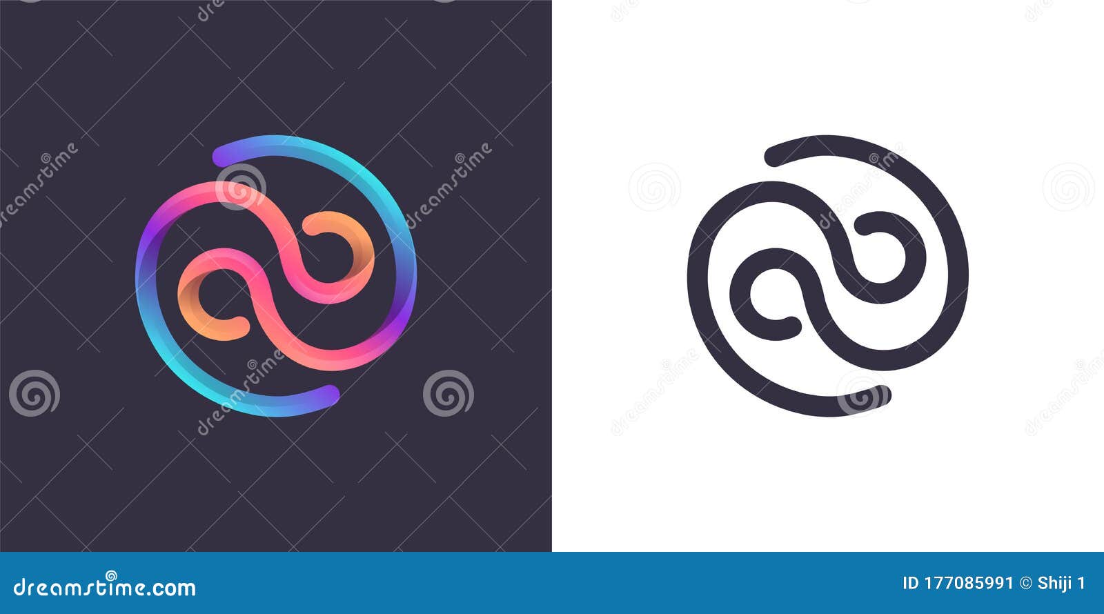 Modelo De Logotipo De Marca De Logaritmo De Estilo Moderno E Estilo ...