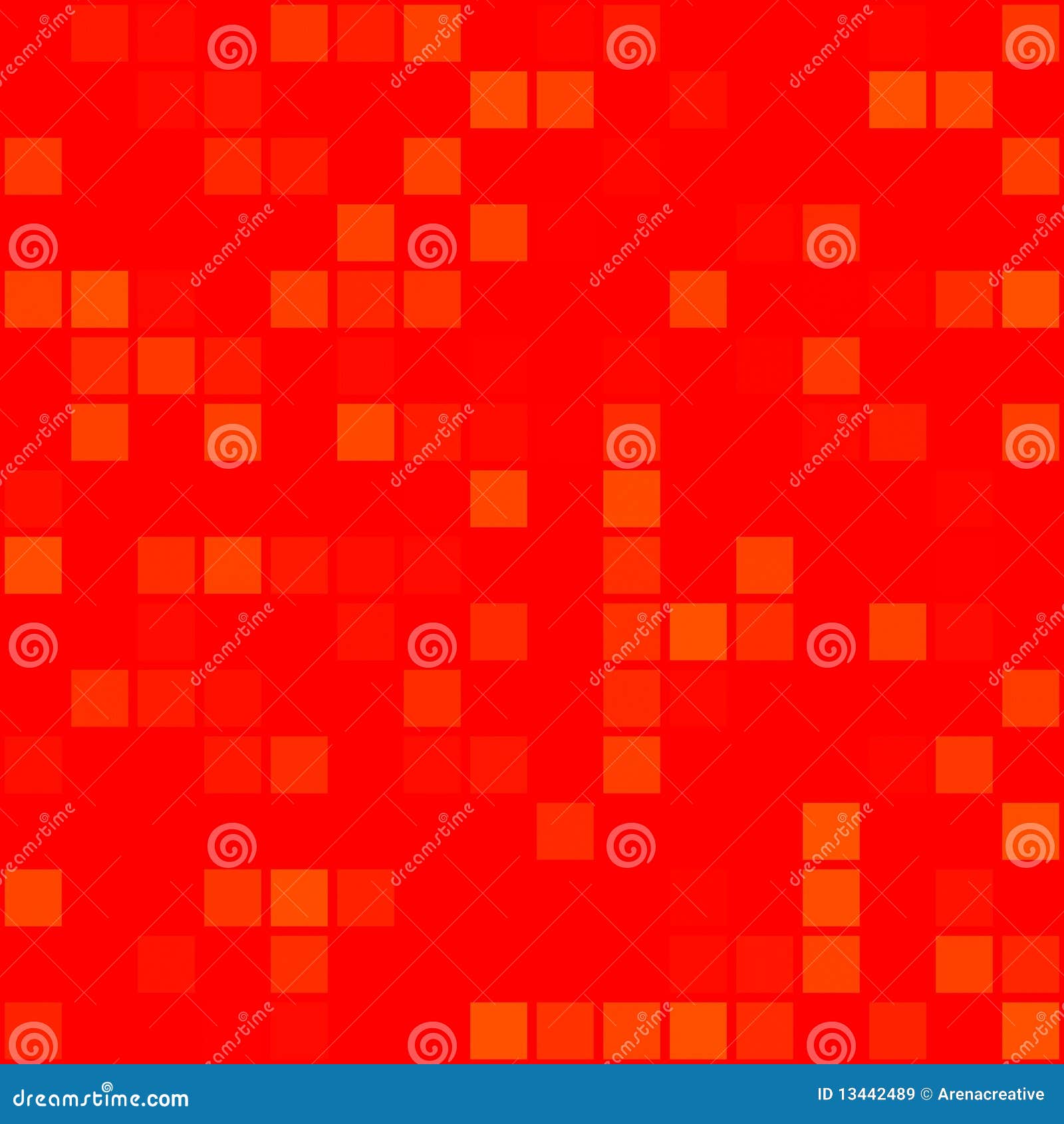 Modelo De Los Cuadrados Rojos Stock de ilustración - Ilustración de ...