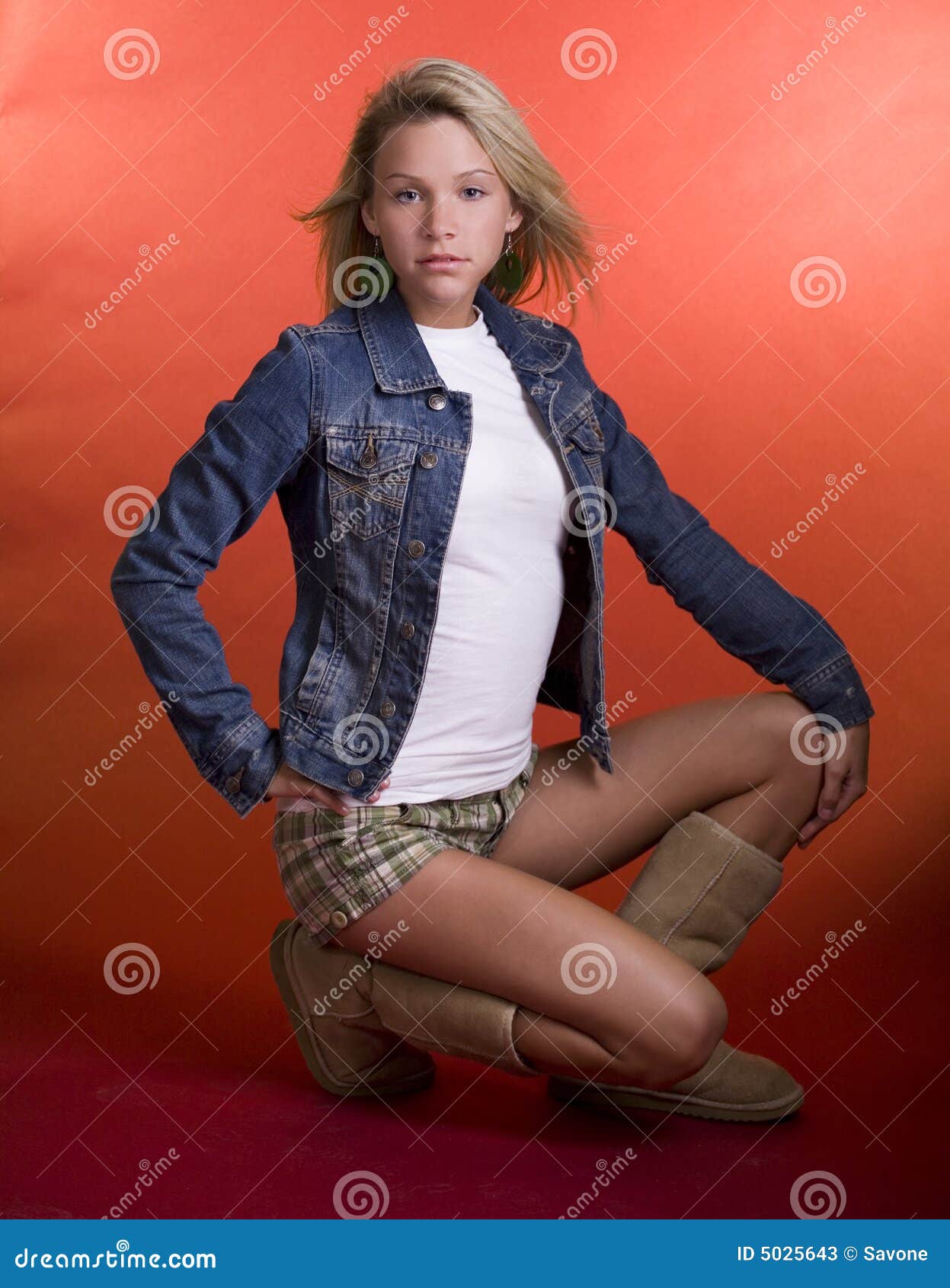 Modelo De Moda Adolescente Imagen. Imagen: 5025643