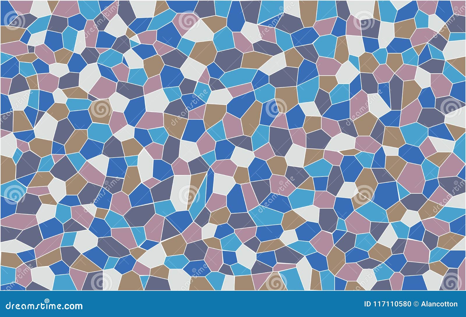Modelo De Mosaico Como Fondo Ilustración del Vector - Ilustración de ...