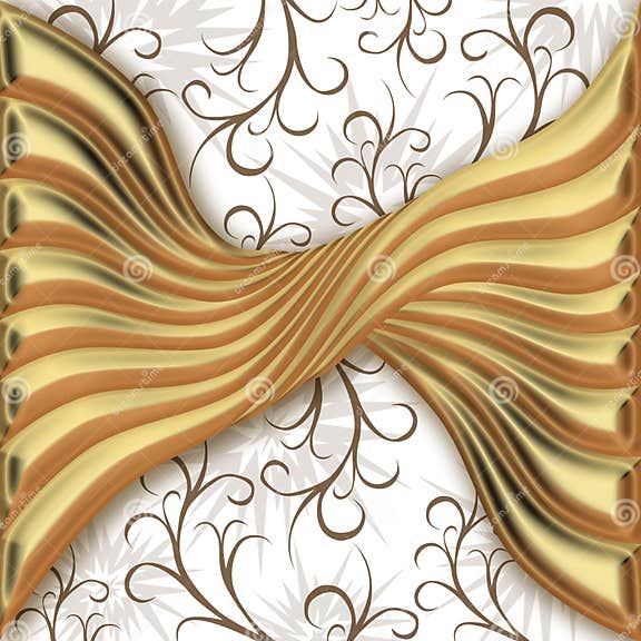 Modelo de oro stock de ilustración. Ilustración de fondo - 12214563