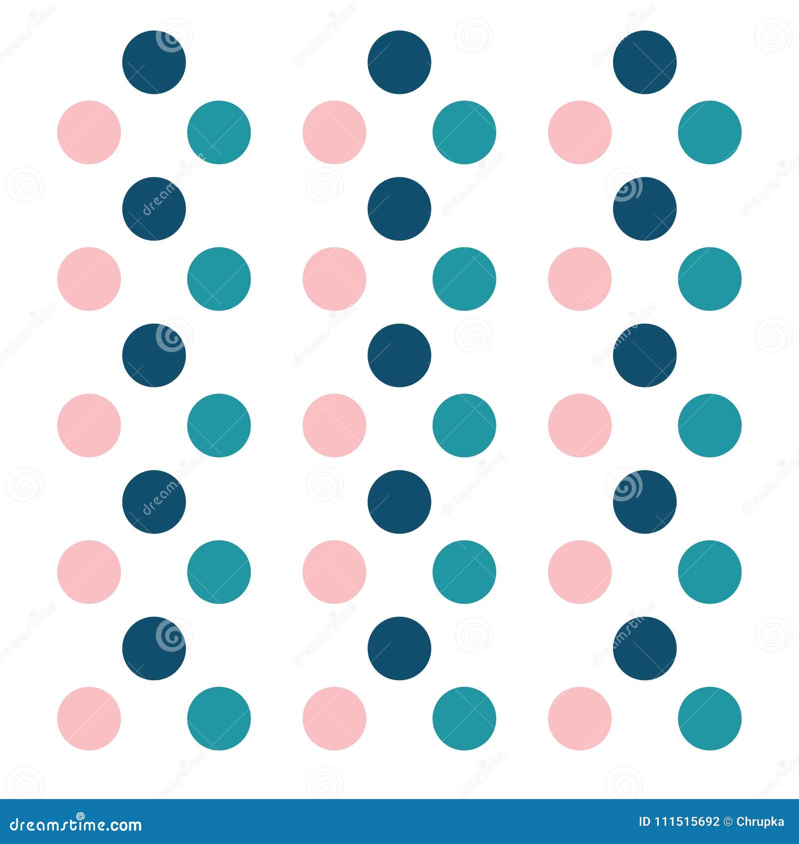 Modelo De Puntos En Colores Pastel Ilustración del Vector - Ilustración ...