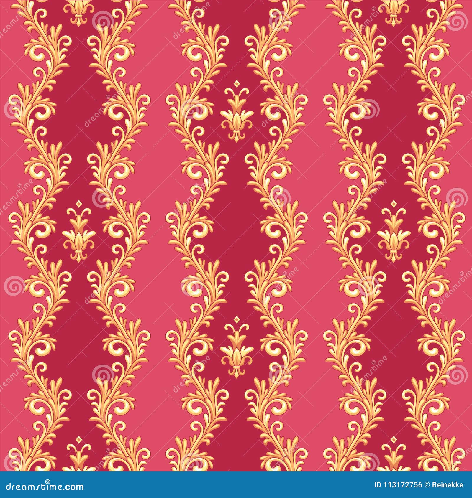 Modelo Del Estilo De Barocco Ilustración del Vector - Ilustración de ...