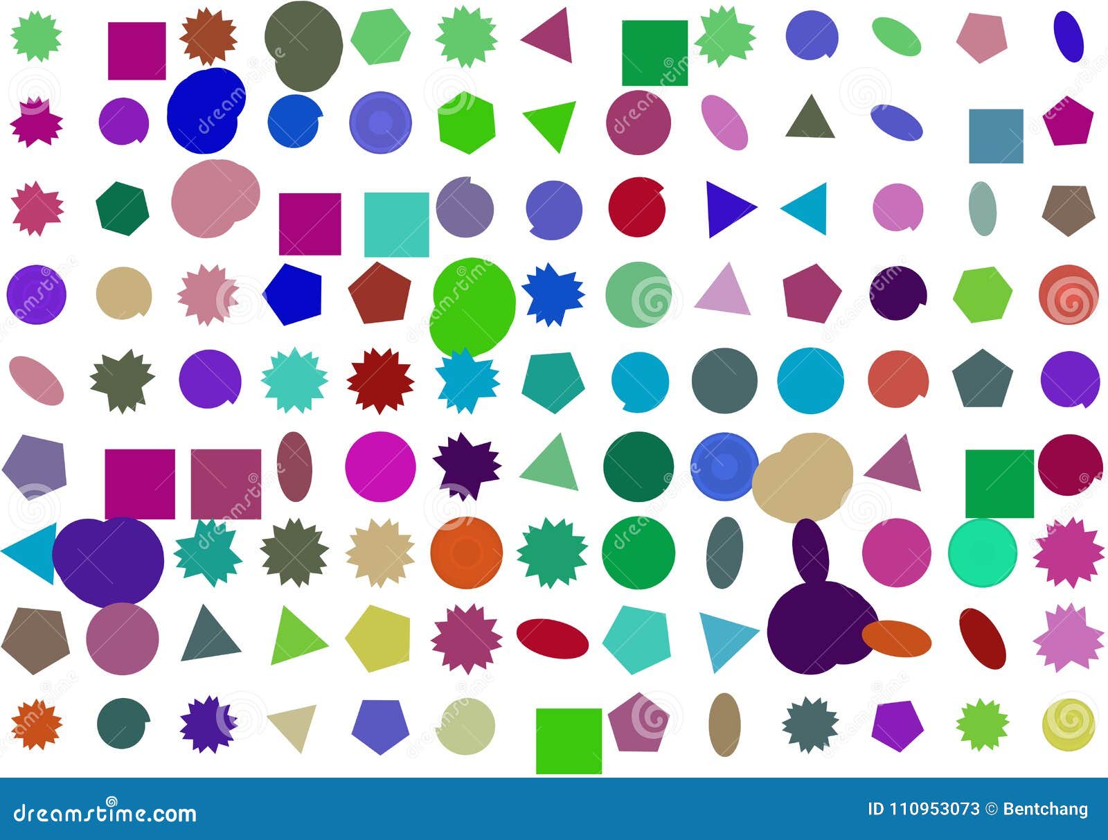 Modelo Del Fondo De Los Ejemplos De La Forma Ilustración del Vector ...