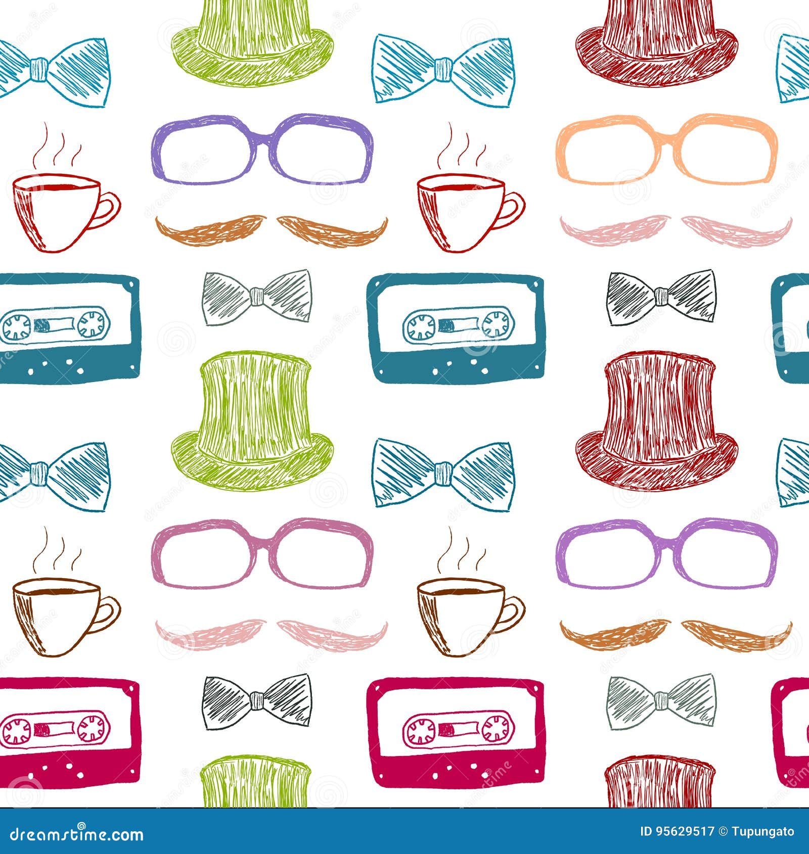 Modelo del inconformista ilustración del vector. Ilustración de ...