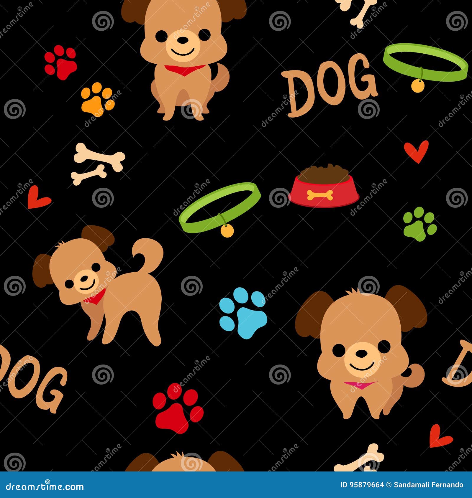 Modelo del perro stock de ilustración. Ilustración de forma - 95879664