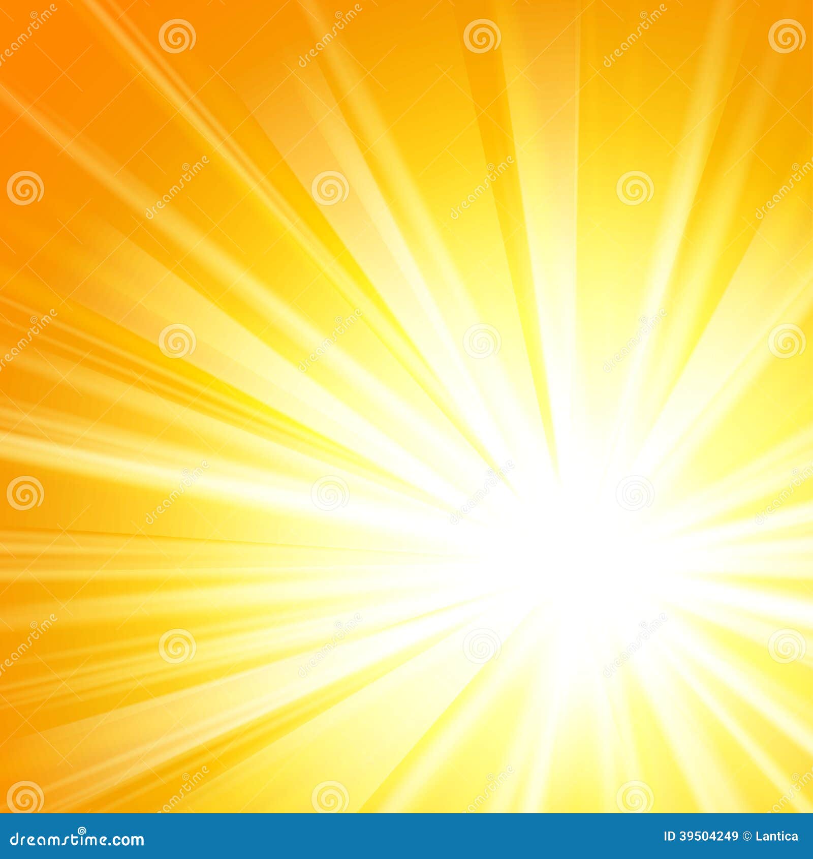 Modelo Del Resplandor Solar De Sun. Ejemplo Del Vector Ilustración del ...